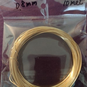 Gold Plated Non Tarnish Beading Wire for Craft Supply Copper Wire ...