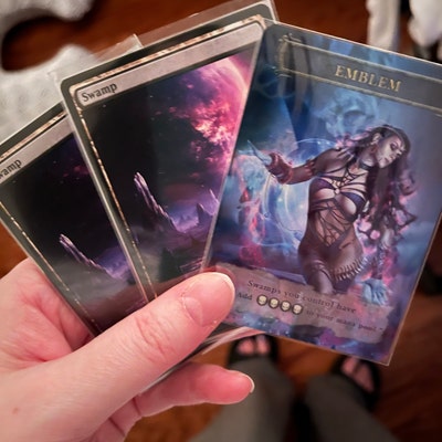 1x Forest 18 Extended Textless Full Art Custom Altered Basic Land MTG ...