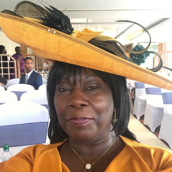 Royal Radiance "evelyn" – Bold Purple Percher Hat With Feather Spikes ...