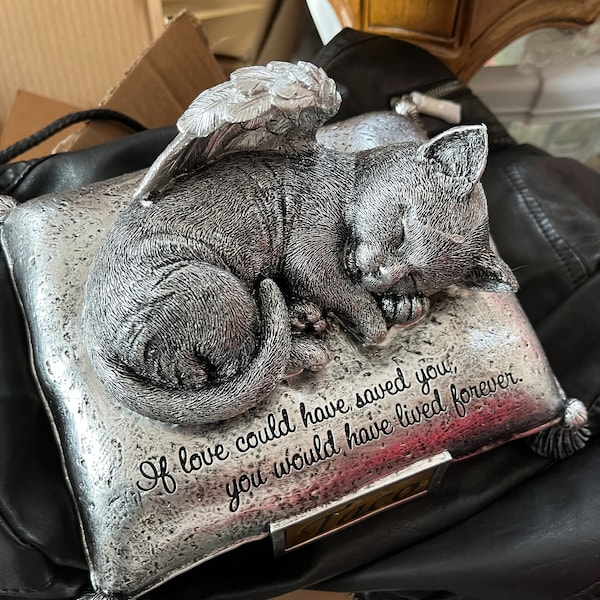 Custom Pet Urn/cat Urn for Ashes/personalized Name and Date Urn/cat ...