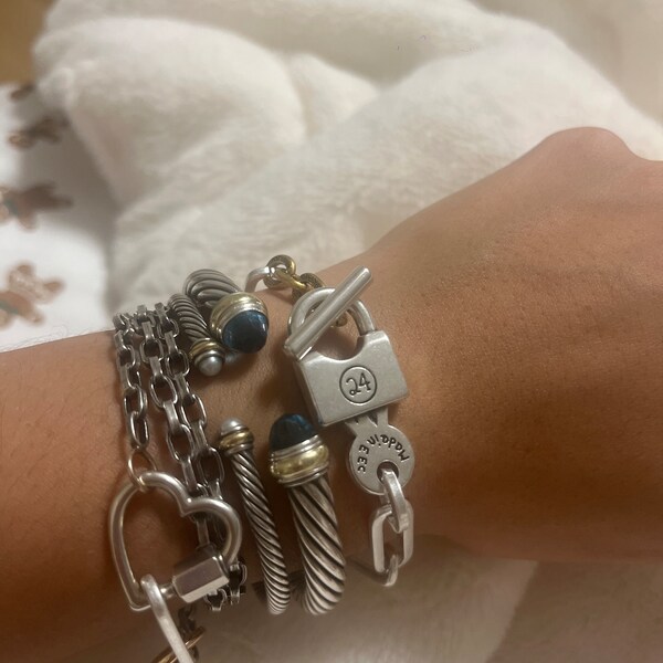 Nirvana//boho Beaded and Chain Bracelets Each Sold Separately//prices ...