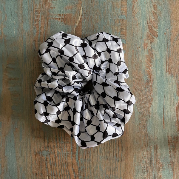 Large Keffiyeh Scrunchie - Updated Design - Etsy