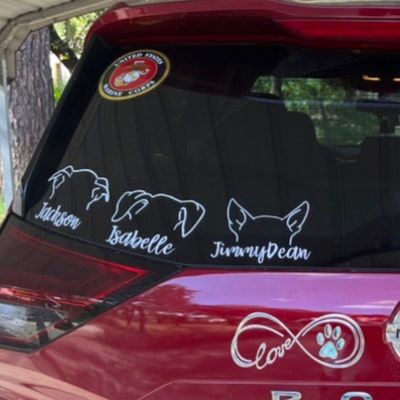 Custom Dog/pet Decal - Etsy