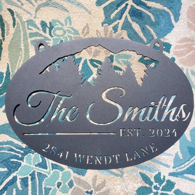 Metal Art Studio Sign Personalized Art Gallery Wall Decor Custom Gift ...