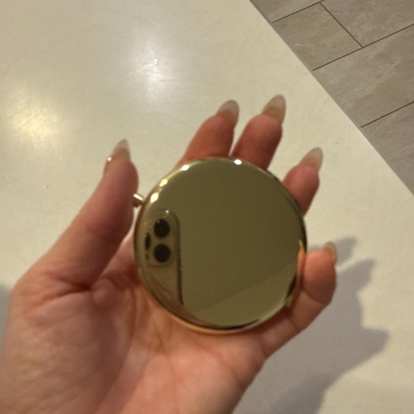 Personalized Compact Mirror Travel Gift, Bridesmaid Birth Flower ...