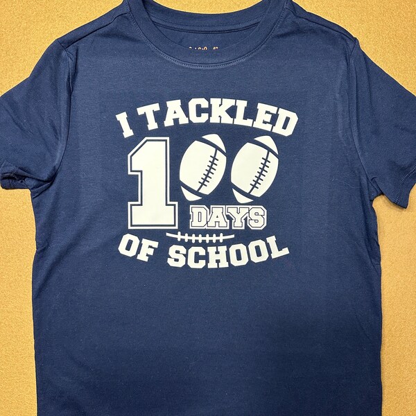 100 Days of School SVG, 100th Day of School Svg, 100 Days, Football Svg ...