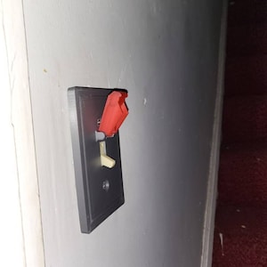 Steampunk Light Switch Plate Unique Geared Throw Switch Cover Includes ...