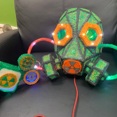 Gas Mask DIY Paper Mask, Printable Template, Papercraft, 3D Mask ...