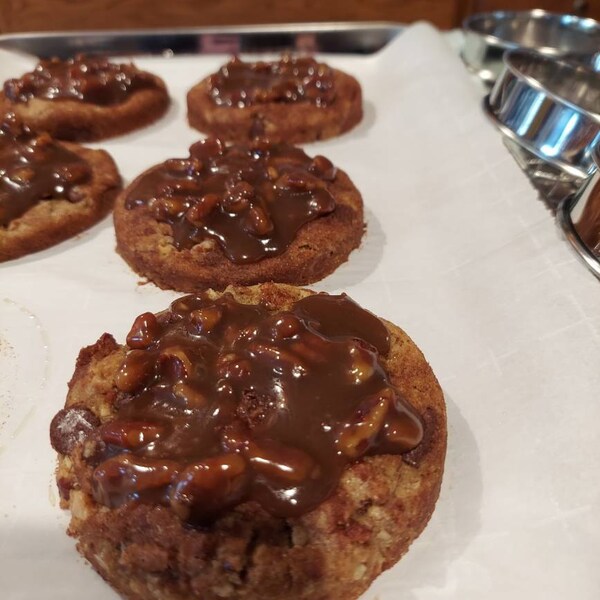 Dark Chocolate Chunk Deep Dish Cookie Recipe - Etsy