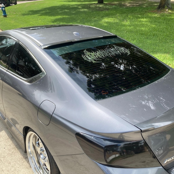 Custom Gotchic V2 Windshield Car Decal - Insert Your Own Text - Etsy