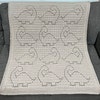 Littlefoot Blanket Filet Crochet Blanket Pattern Baby Blanket Crochet ...