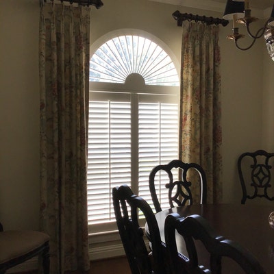 Charleston Slate Curtains Drapery Floral Pattern Damask - Etsy