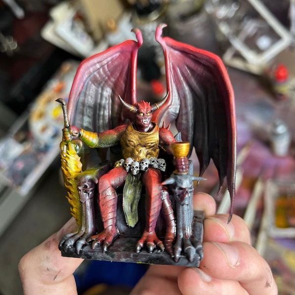 Lizard King-queen Miniature Model for D&D Dungeons and Dragons ...