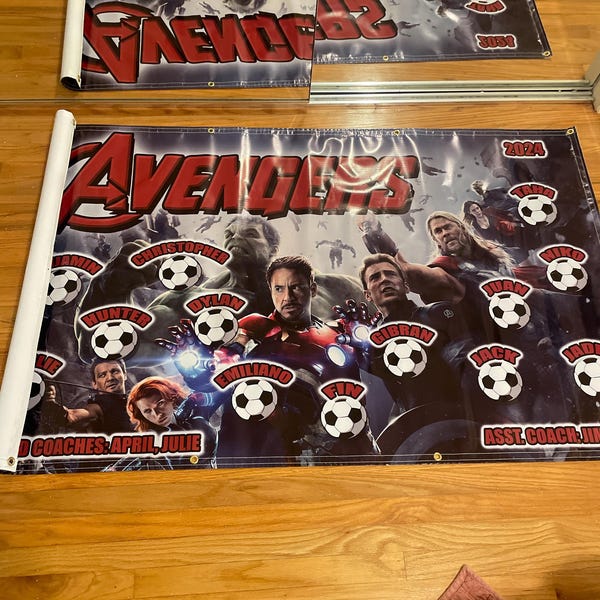 PVC Banner Stand for Soccer Team Banner - Etsy