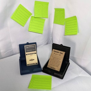 Sticky Note Stencils With Holder/3x3 Sticky Note Holder/desk Organizer ...