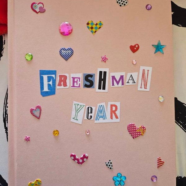 Freshman Year Scrapbook, College Memory Journal, 110 Sheets, 11 X 8.5 ...