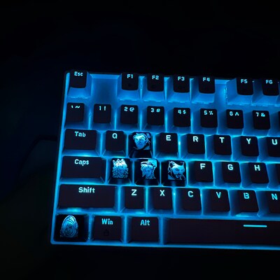 Handmade Lion Resin Artisan Keycap R4/ESC Key Cap OEM for All Cherry MX ...