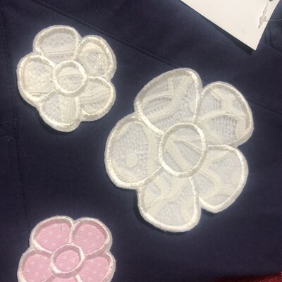 Flower Applique Design. Flower Embroidery Design. Embroidery Design ...