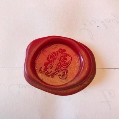 Alphabets French Script Wax Seal Stamp by Get Marked WS0098 - Etsy