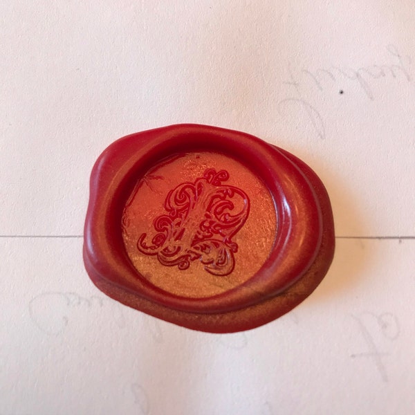 Alphabets French Script Wax Seal Stamp by Get Marked WS0098 - Etsy