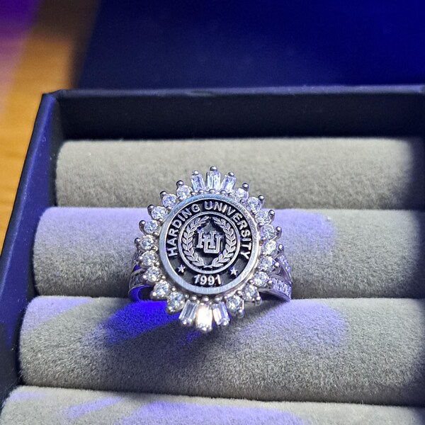 College Ring, University Ring, Graduation Gift, Graduation Ring, Woman ...