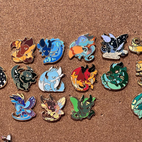 Blue Pin - Etsy