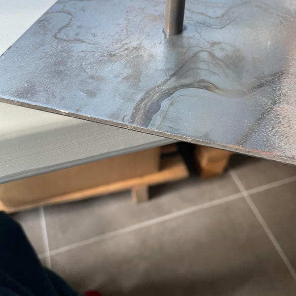 Metal Sculpture Base 150x150x300mm Steel - Etsy