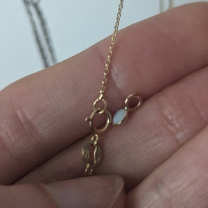Turquoise/14k Solid Gold Charm/dainty Handmade Charm/natural Turquoise ...