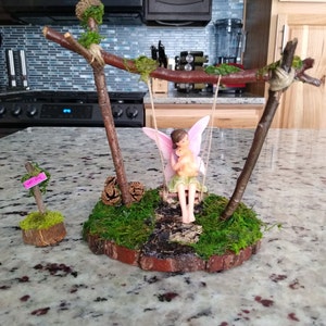 Miniature Fairy Reading Desk. Fairy Home Decor Gift Simple - Etsy