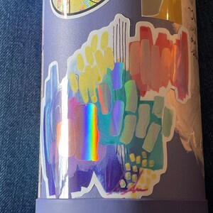 Beautiful Chaos Fine Art Sticker Vinyl Laptop Sticker - Etsy