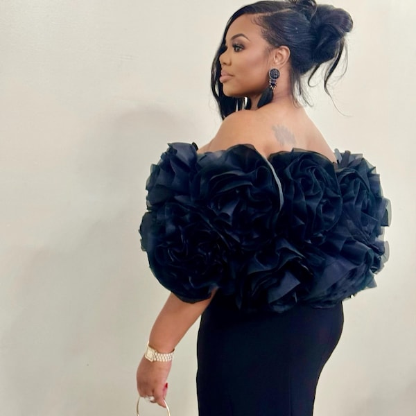 Andrea Crop Jacket in Rainbow Colors Length 50 Cm (20 Inches) LGBTQ ...