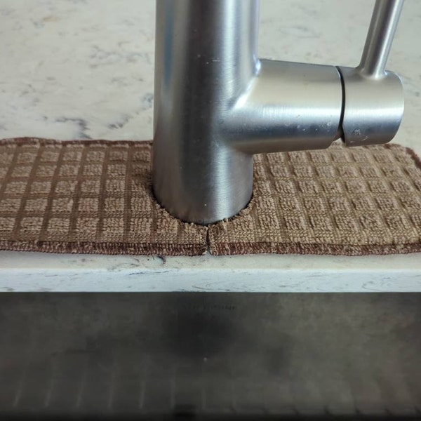 Faucet Splash Catcher - Kitchen Faucet Bib - Kitchen Faucet Drip ...