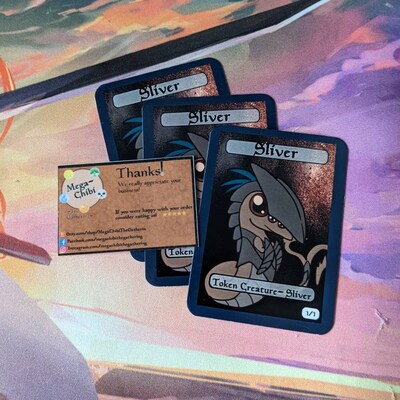 Chibi Mtg Pick Any 15 Creature Tokens, Emblems, or Lands Super Adorable ...