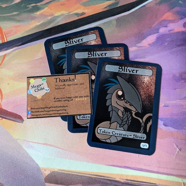 Chibi Mtg Pick Any 15 Creature Tokens, Emblems, or Lands- Super ...