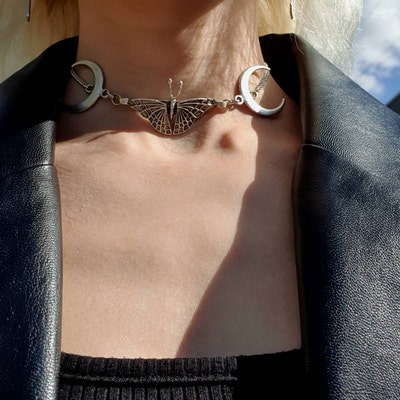 Angel Choker Angel Wing Necklace, Fairy Choker, Angel Wing Necklace ...