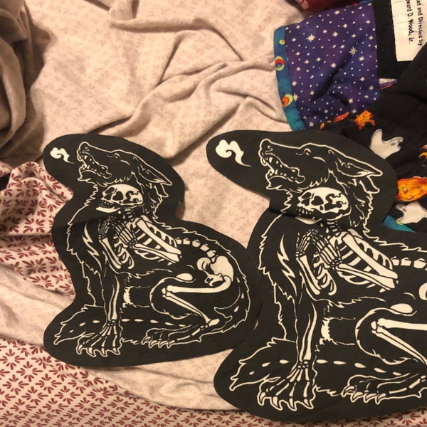 Werewolfs Curse Patch Sew or Glue on Two Sizes - Etsy