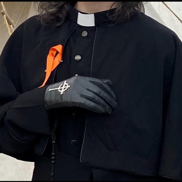 New LUCIFIX Inverted Cross 48mm Pendant Necklace, Upside Down Crucifix ...