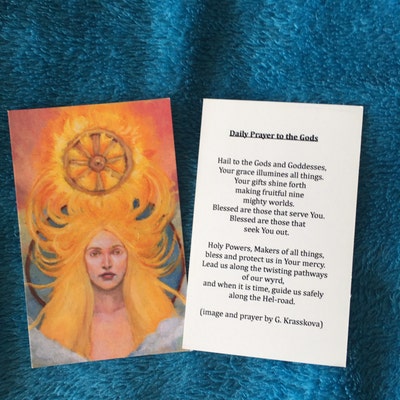 Sunna Prayer Card - Etsy