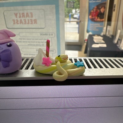 PRE-ORDER Frosted Sugar Cookie Frog Handmade Polymer Clay Frog Figurine ...