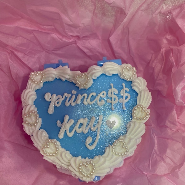 Zodiac Heart Cake Jewelry Box: Y2K Trinket Accessory Box - Etsy