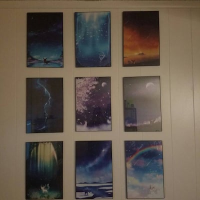 Pokemon Eeveelutions Poster Set: Eevee, Jolteon, Flareon, Sylveon ...