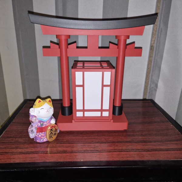 Japanese Torii Gate Lantern: Japanese Decor, Japanese Home Decor ...