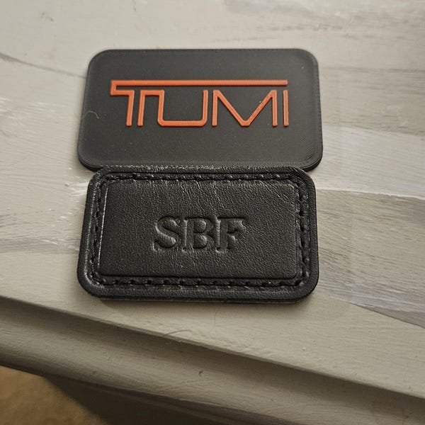 Tumi Monogram Patch Custom Replacement! - Etsy