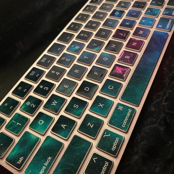 Abstract Decay MacBook Keyboard Decal Stickers - Etsy