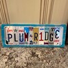 Custom 9 Letter License Plate Sign, Housewarming Gift, Shabby Chic ...