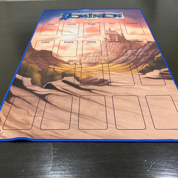Official Dominion Play Mat / Gripmat 24" X 16" Perfect for Dominion - Etsy