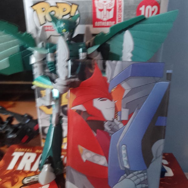 Large Acrylic Deco Pins - Transformers Knockout Breakdown / Rodimus ...