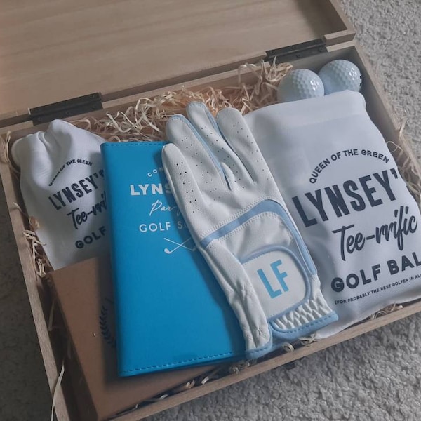 Personalised Golf Gift Set - Etsy