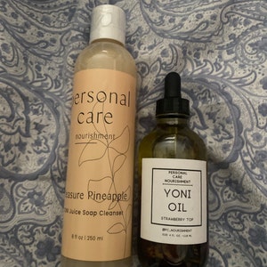 Sensational Strawberry Yoni Oil, All Natural Oils for Ph Balance, Odor ...