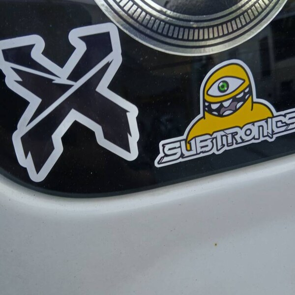 Subtronics Cyclops Army Double Sided Necklace Dogtag Chain Dubstep Rave ...